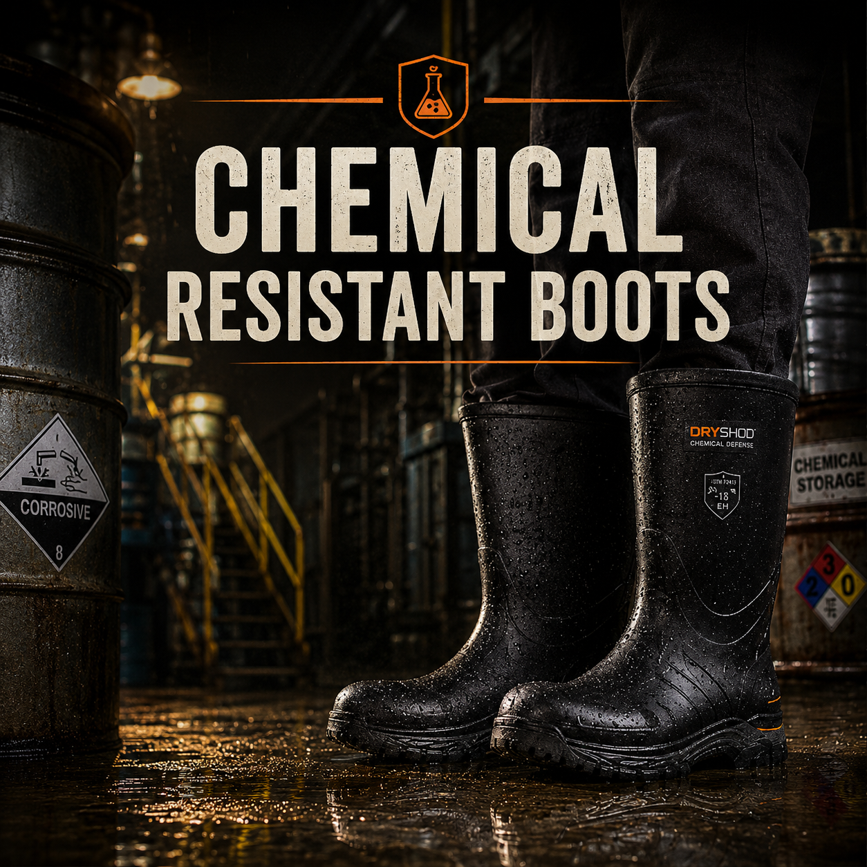 Chemical Resistant Boots | Overlook Boots