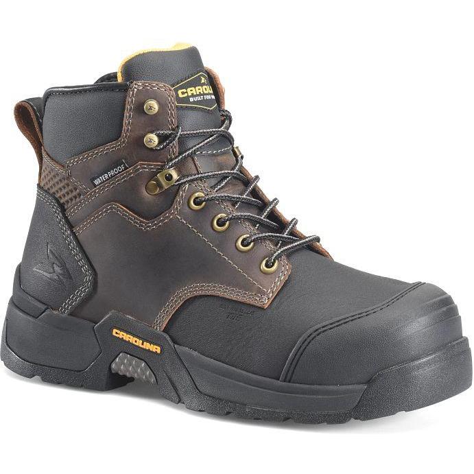 Carolina Men's Barrett 6" Composite Toe Waterproof Work Boot - Brown