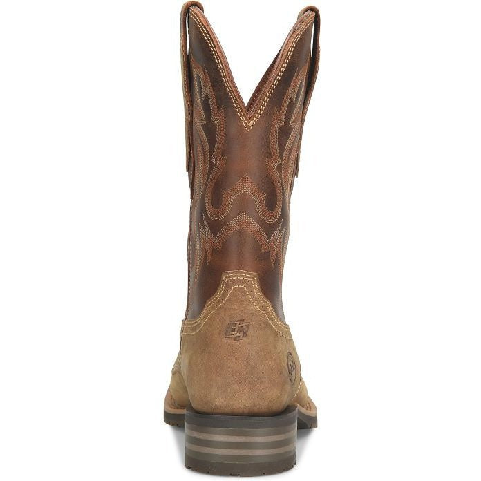 Double H Men's Cascade 11" Wide Steel Toe Roper Western Work Boot -Bro