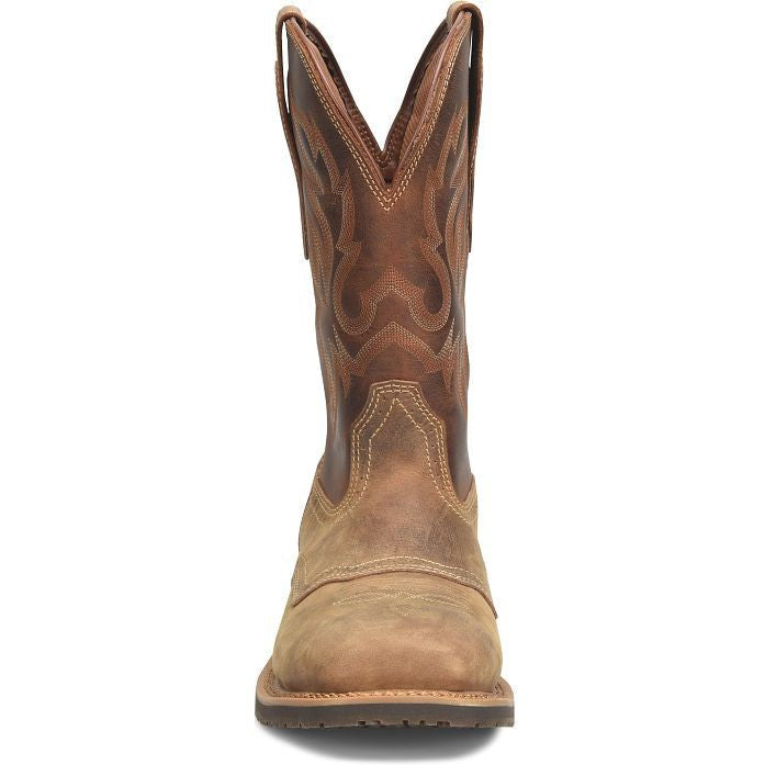 Double H Men's Cascade 11" Wide Steel Toe Roper Western Work Boot -Bro