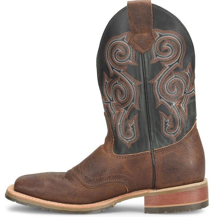 Double H Men's Haywood 11" Square Toe Slip Resistant Work Boot -Brown-