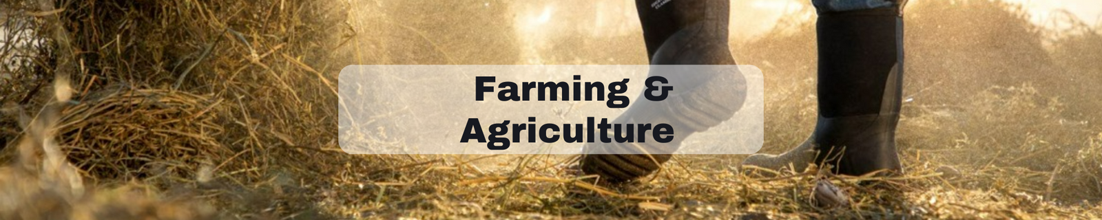 Farming Boots for Agriculture - Waterproof Farm Work Boots