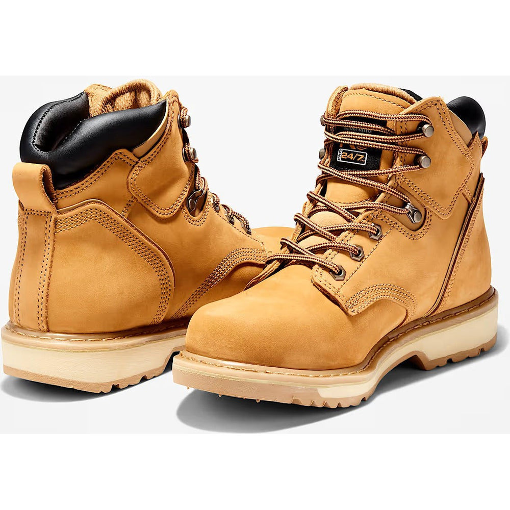 Timberland Pro Men's Pit Boss 6" Work Boot- Wheat- TB133030231