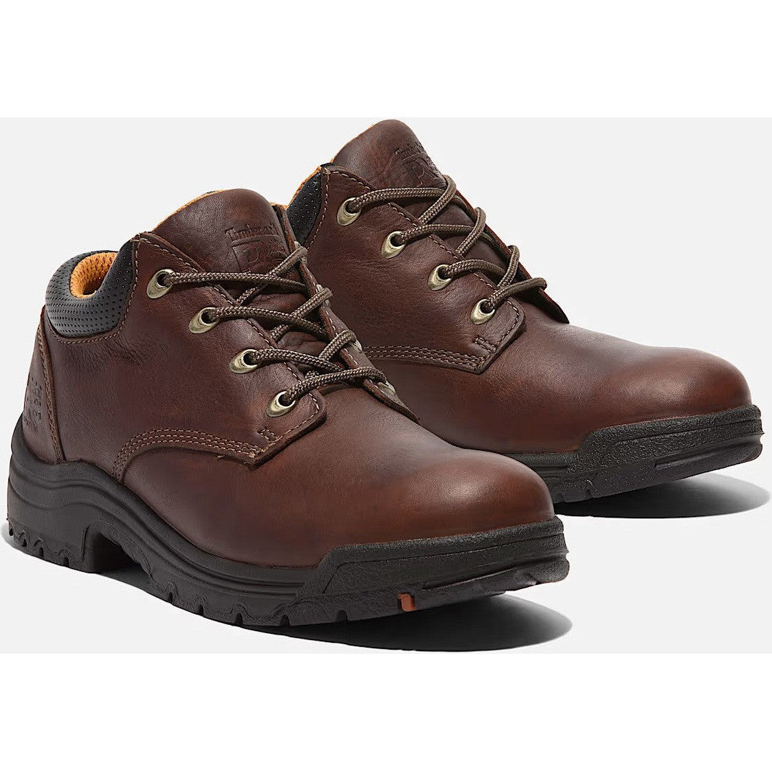 Timberland Pro Men's TiTAN Soft Toe Oxford Work Boot- Brown- TB1470152