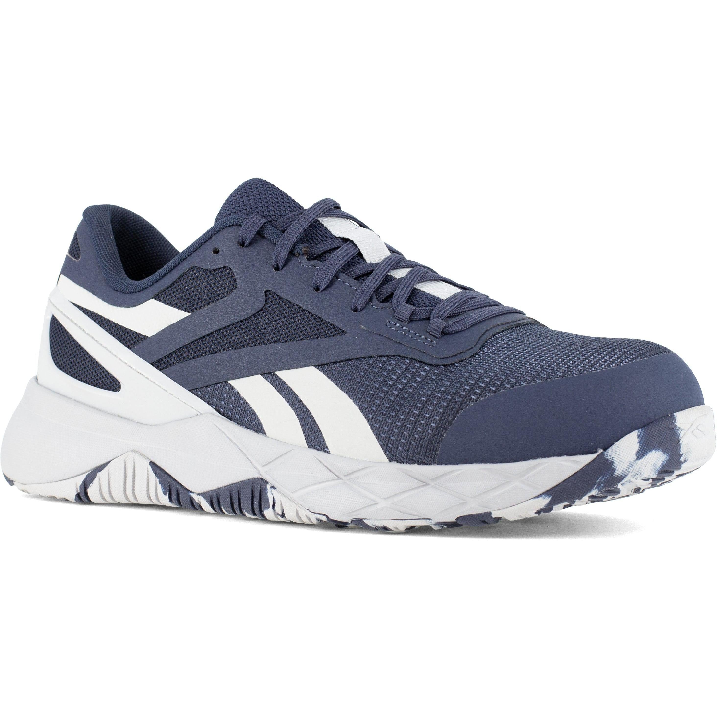 Reebok Men's Nanoflex TR Composite Toe Athletic Work Shoe- Navy- RB331