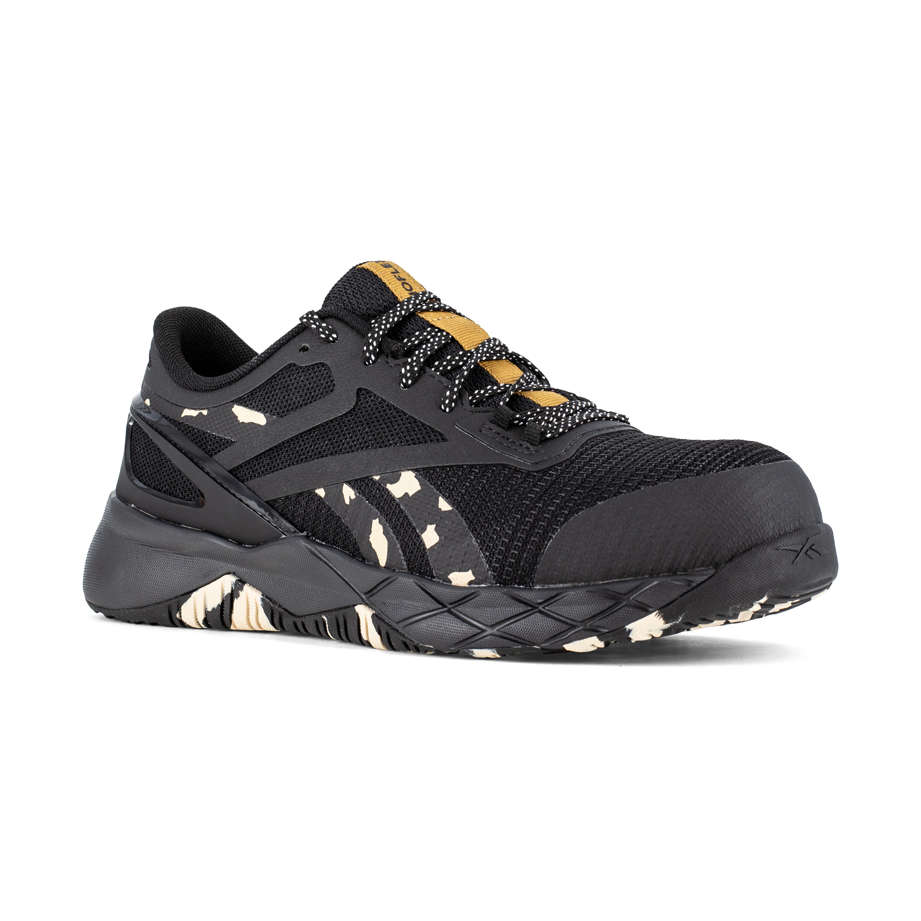 Reebok Women's Nanoflex TR Composite Toe Athletic Work Shoe - Black