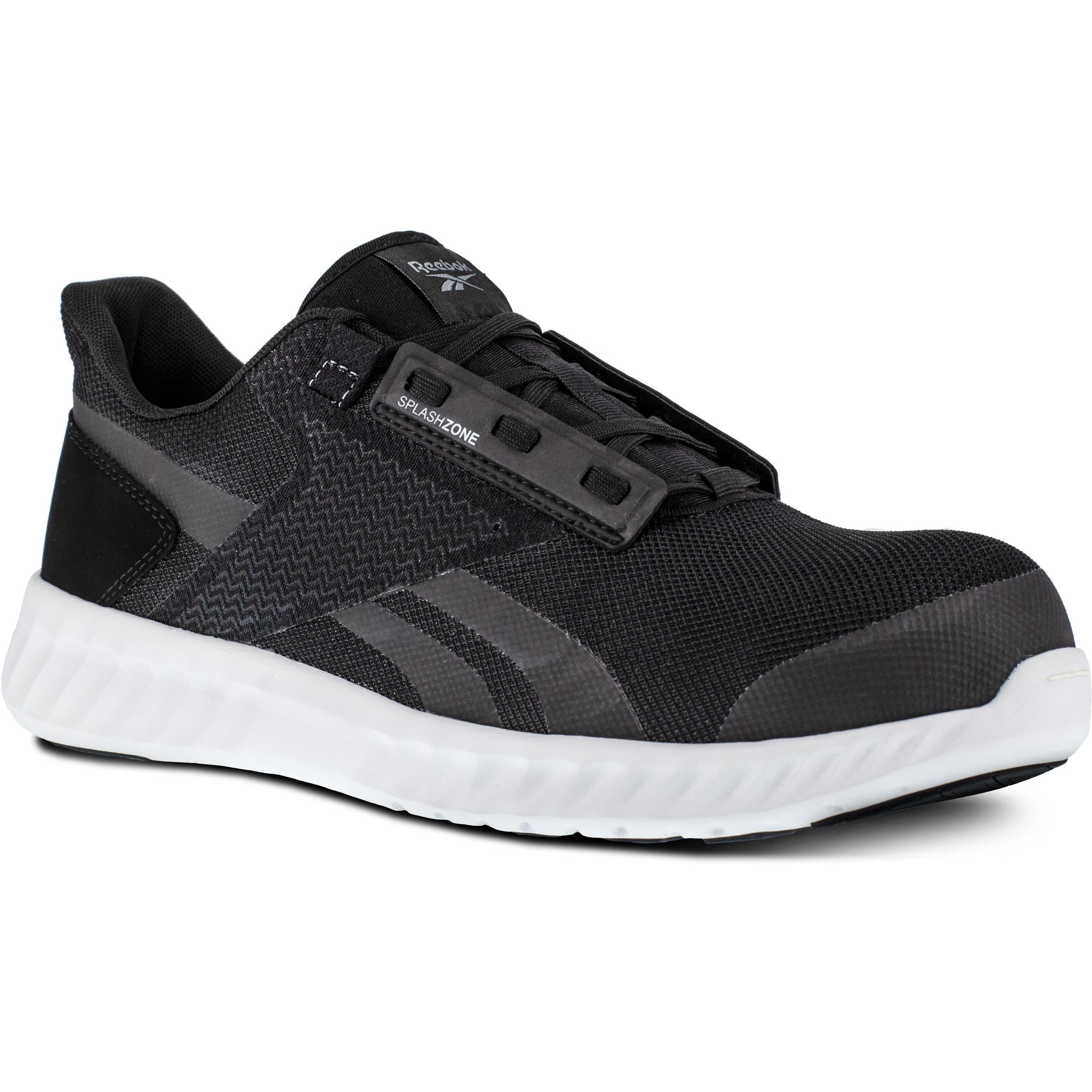Reebok Men's Sublite Legend Composite Toe Athletic Work Shoe- Black- R