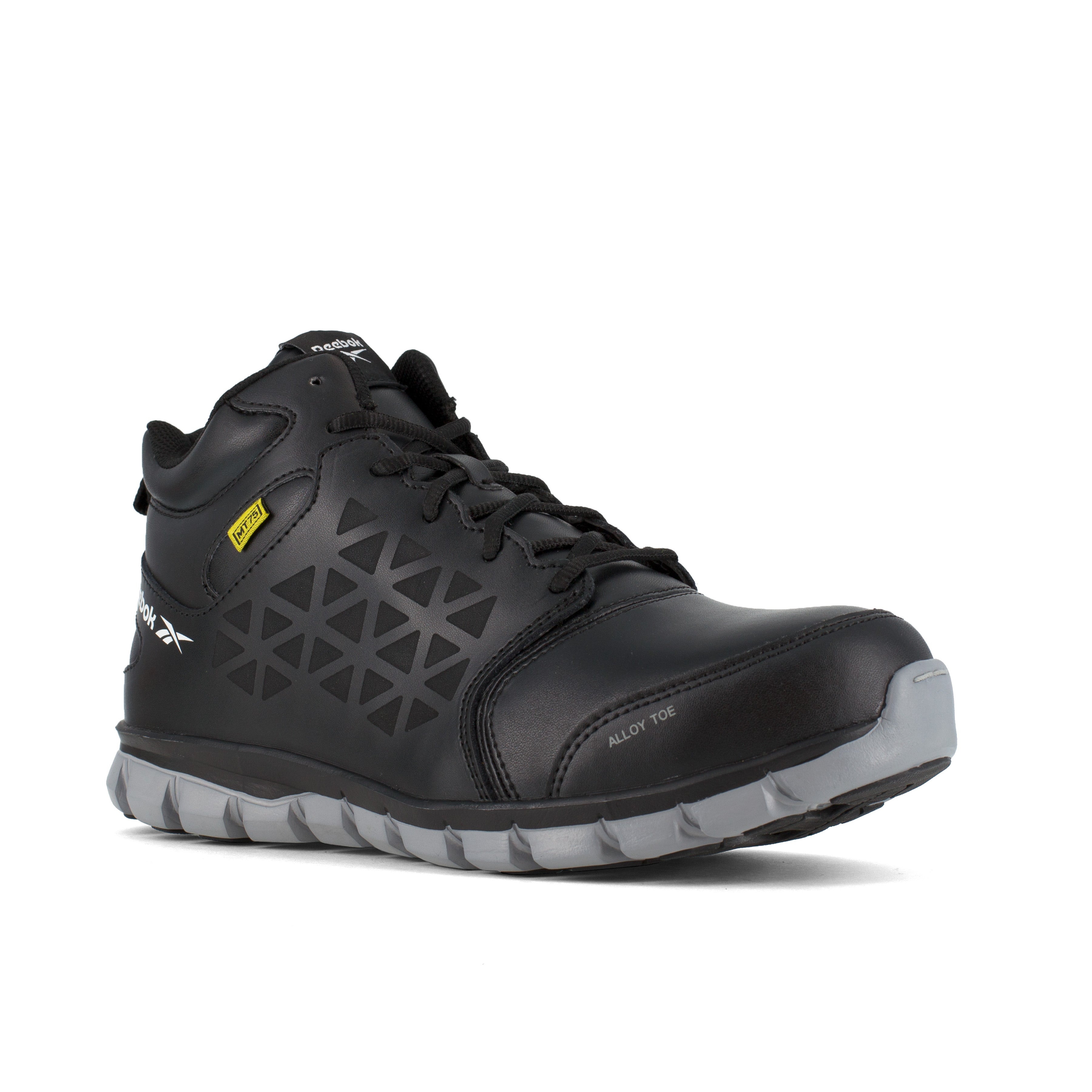 Reebok Women's Sublite Cushion Alloy Toe Athletic Work Shoe - Black