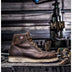 Danner Bull Run Steel Toe Moc Work Boots - USA Made 6" Brown - 15564