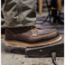 Danner Bull Run Steel Toe Moc Work Boots - USA Made 6" Brown - 15564