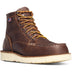 Danner Bull Run Steel Toe Moc Work Boots - USA Made 6" Brown - 15564