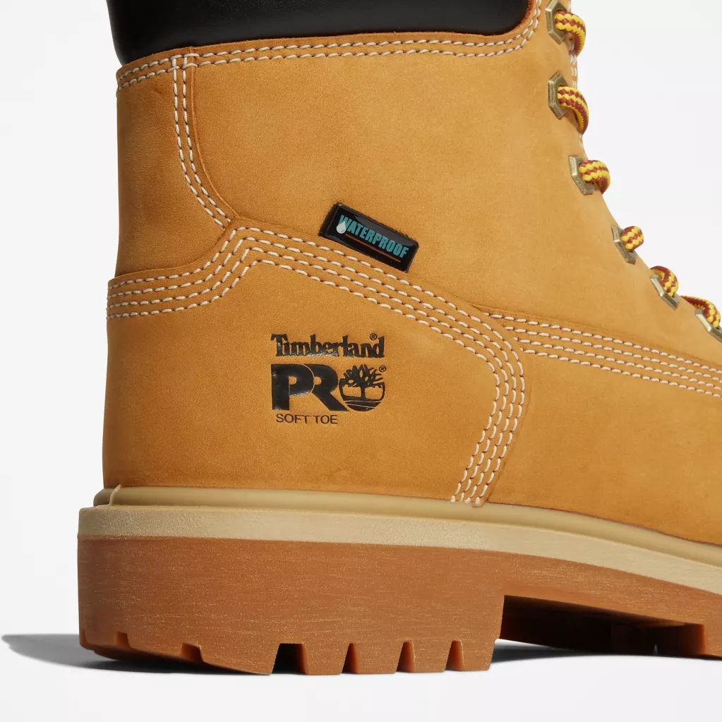 Timberland Pro Women's Direct Attach 6" WP Work Boot -Wheat- TB0A2QZX2